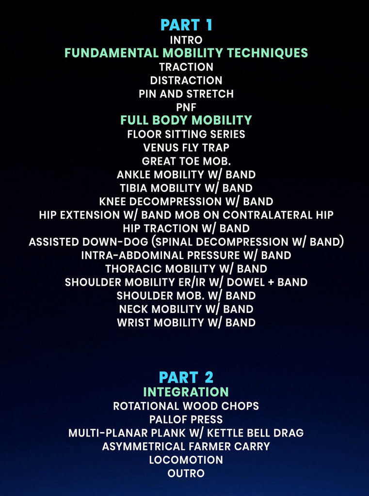 Band Based Mobility Program by Aaron Alexander – Strong And Fit